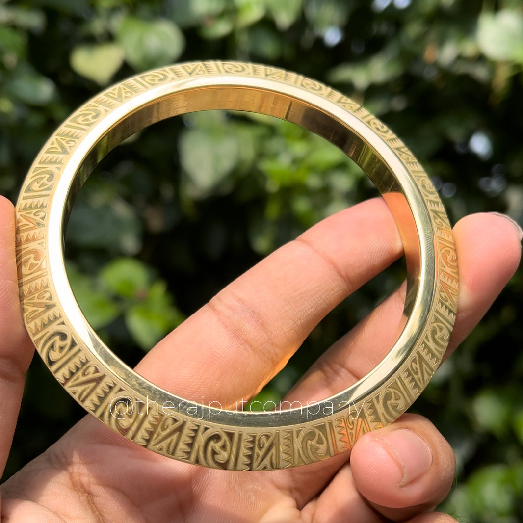 Men's Brass Kada – The Rajput Company
