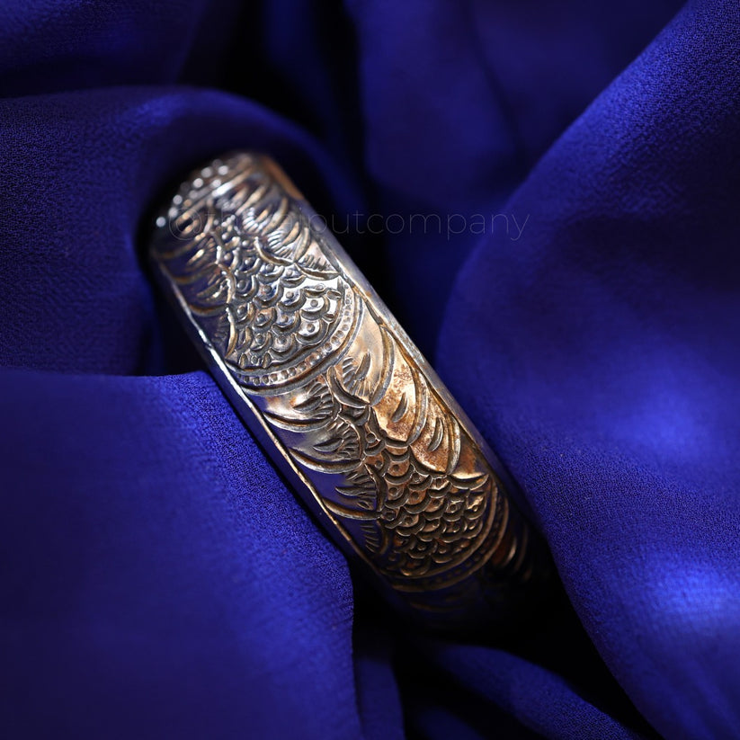 Pure Sarbloh Handmade Kada 'Suraahi' – The Rajput Company