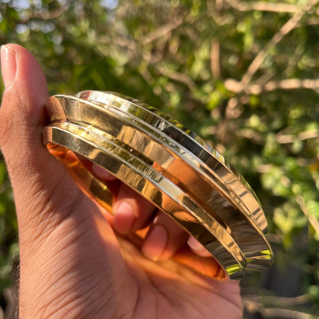 Men's Brass Kada – The Rajput Company